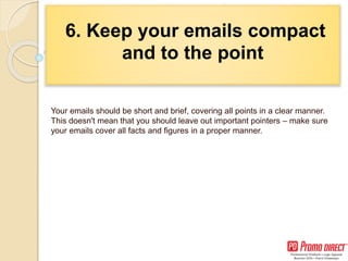 8 Tips to Write Better Business Emails | PPTX
