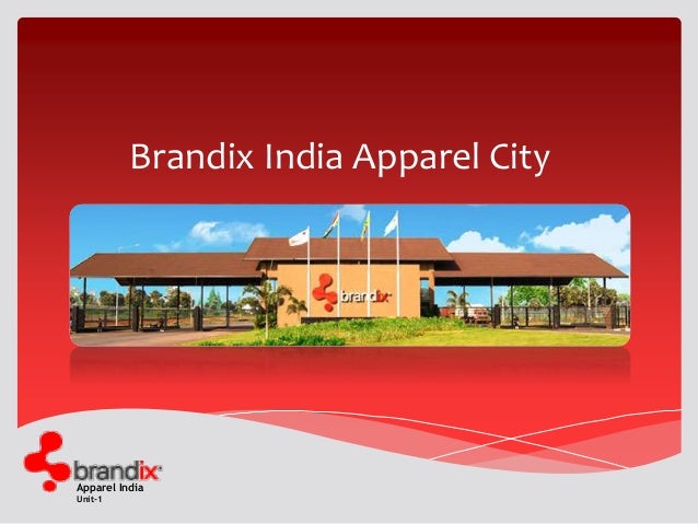 Brandix Apparel India - Apparel Internship
