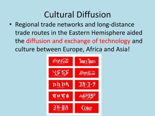 Trade Routes and Cultural Diffusion | PPTX | Asia Travel | Travel Locations