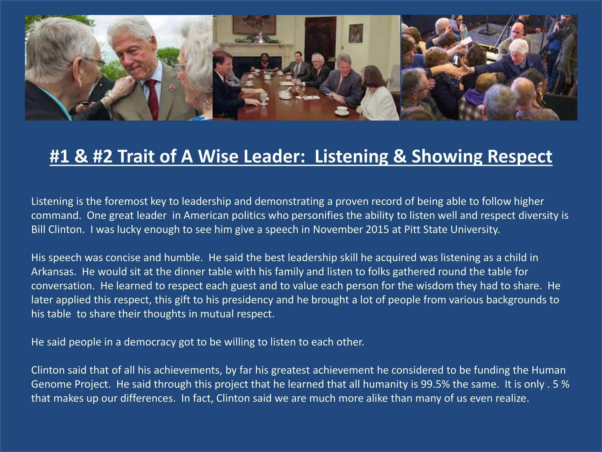 8 Traits of a Wise Leader Handout | PPT