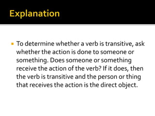 8 Transitive, Intransitive, and Linking Verbs.ppt