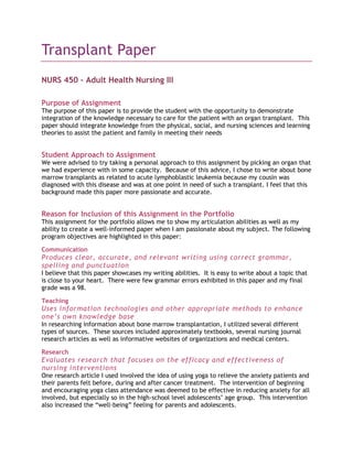 8 Transplant Paper | DOCX