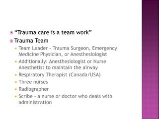 8 trauma | PPTX