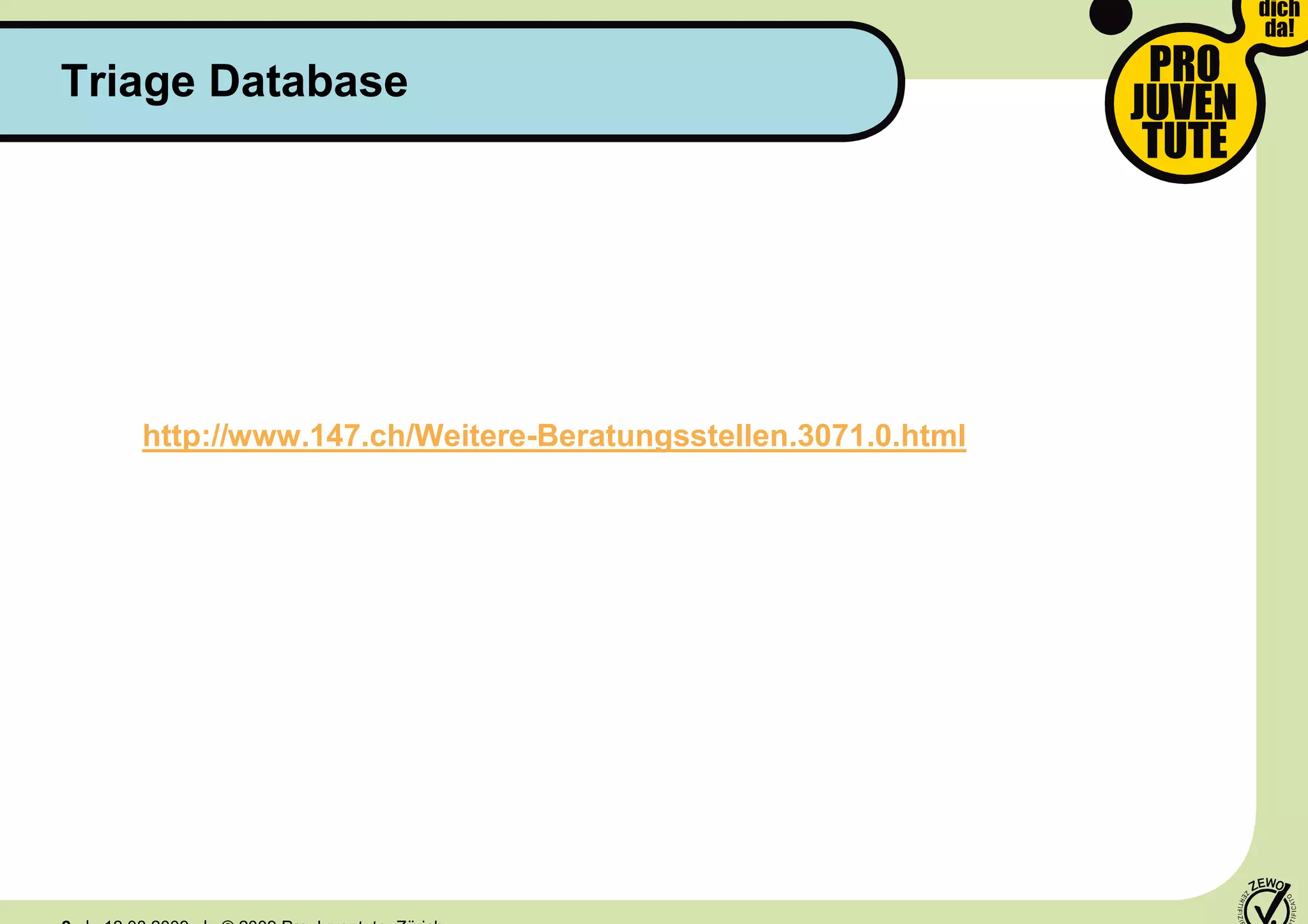 8 triage database | PDF
