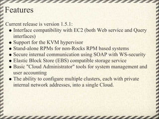 Eucalyptus - An Open-source Infrastructure for Cloud Computing | PDF | Computer Networking ...