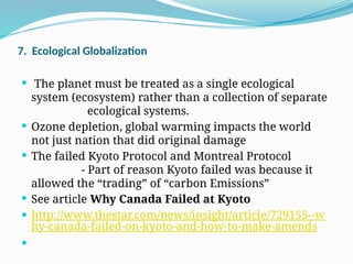 The eight different types of globalization | PPTX