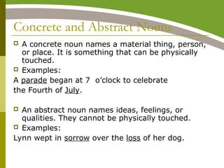 8_Types_of_Nouns.ppt the 8 types of nouns | PPT
