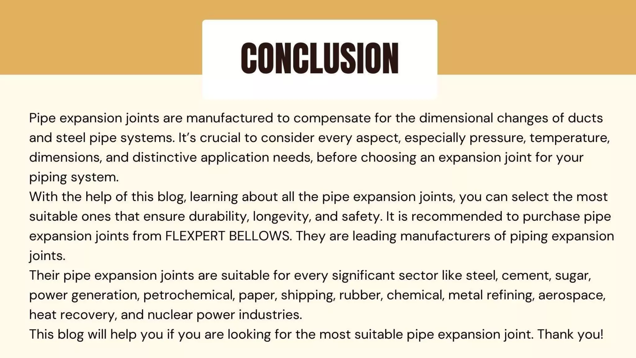 8 Types of Pipe Expansion Joints and Their Uses.pptx