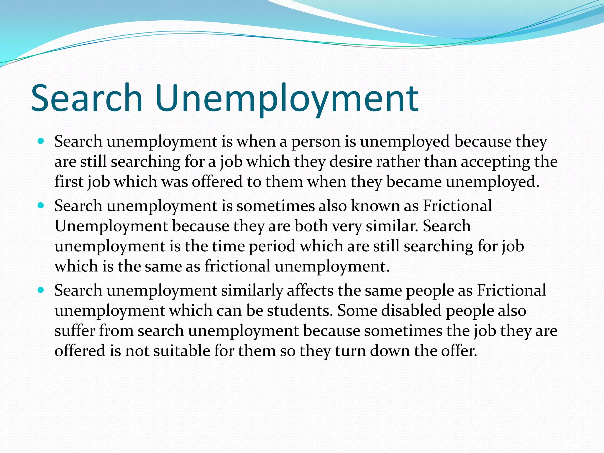 8 types of unemployment | PPTX