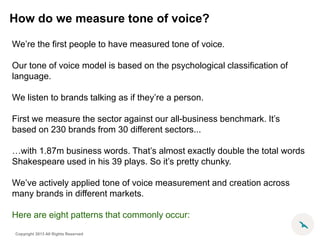 Eight typical tone of voice personalities | PPT