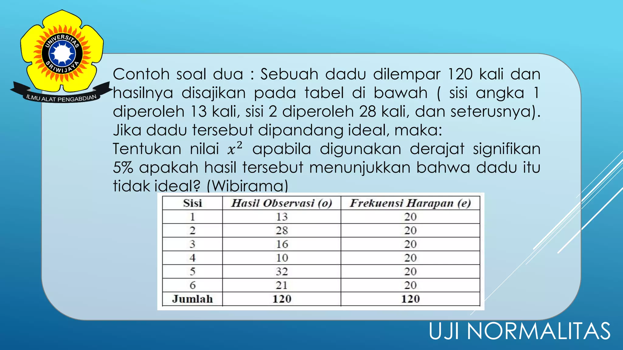 uji normalitas dan homogenitas | PDF