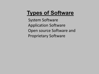8unit1 introduction to computer software hardware | PPT