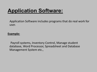 8unit1 introduction to computer software hardware | PPT
