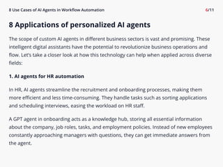8 Use Cases of AI Agents in Workflow Automation.pdf
