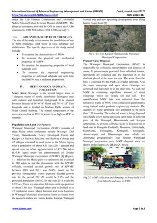 Use of Burnt Municipal Solid Waste and Lime in Local Subgrade Soil Stabilization for its Use in ...