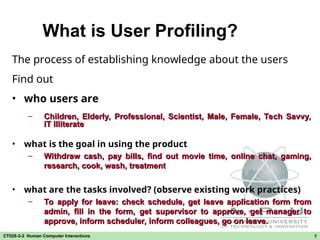 HCI - 8_User Profiling Updated_2018.pptx