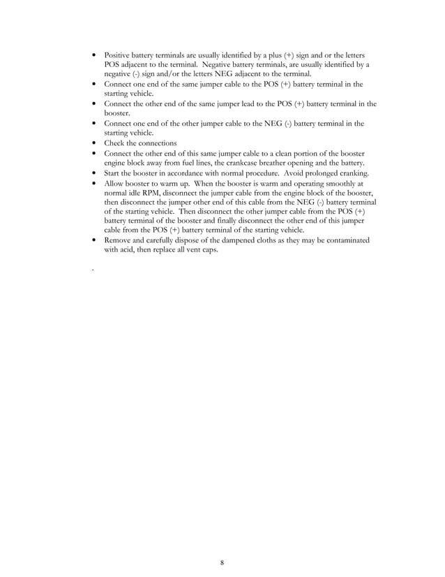 8 v92 booster_manual | PDF