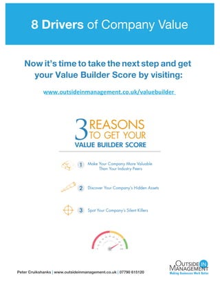 8 value drivers - Valuation see-saw | PDF