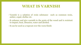 varnish | PDF