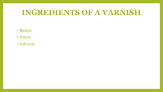 varnish | PDF