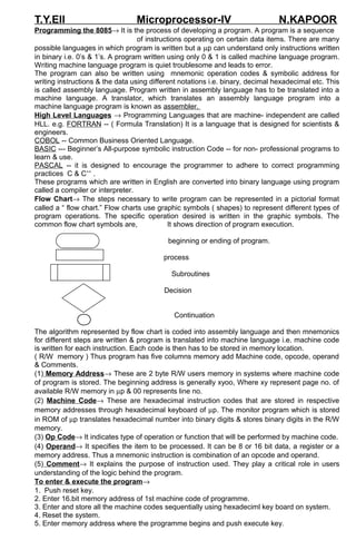 Microprocessor Basics - 8085 Ch-4 | PDF