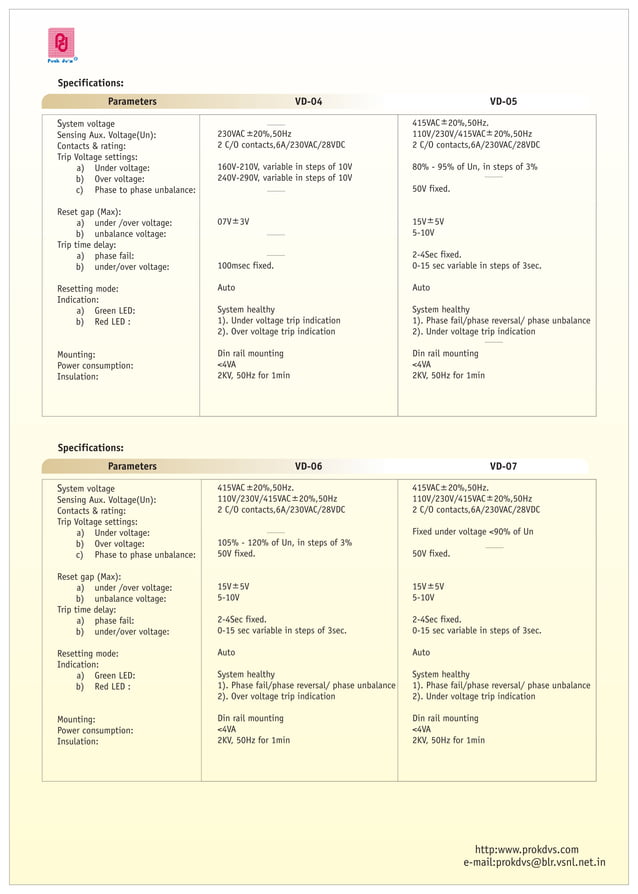 volt pro catlog | PDF