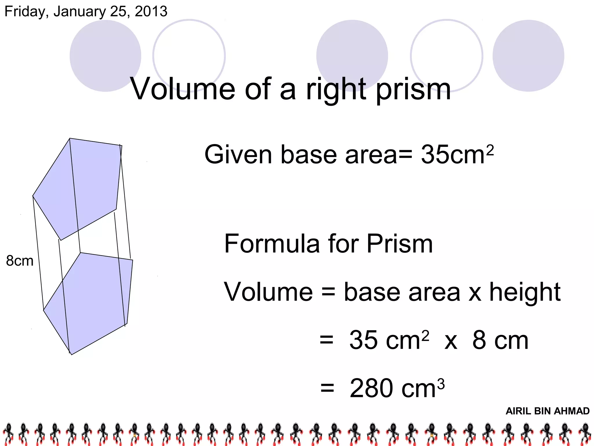 Solid Geometry Formula