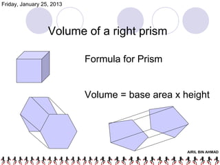 Solid Geometry Formula