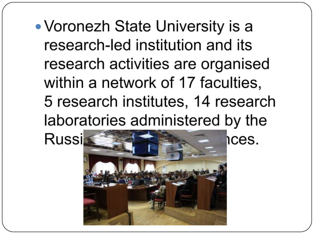 8 авраменко voronezh university | PPT