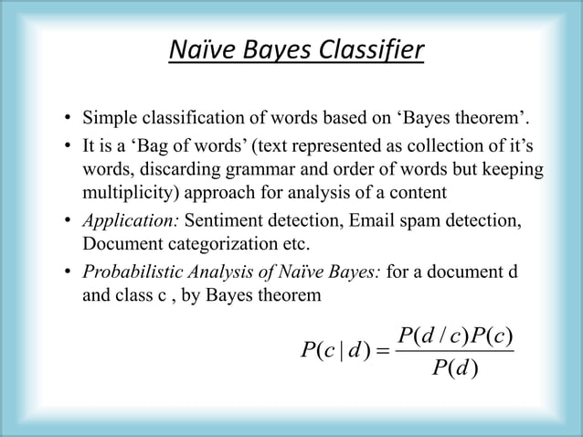 Naïve multi label classification of you tube comments using | PPT