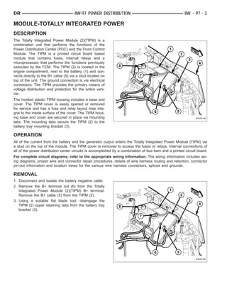 8w97 Power Distribution Maintenance Manual | PDF
