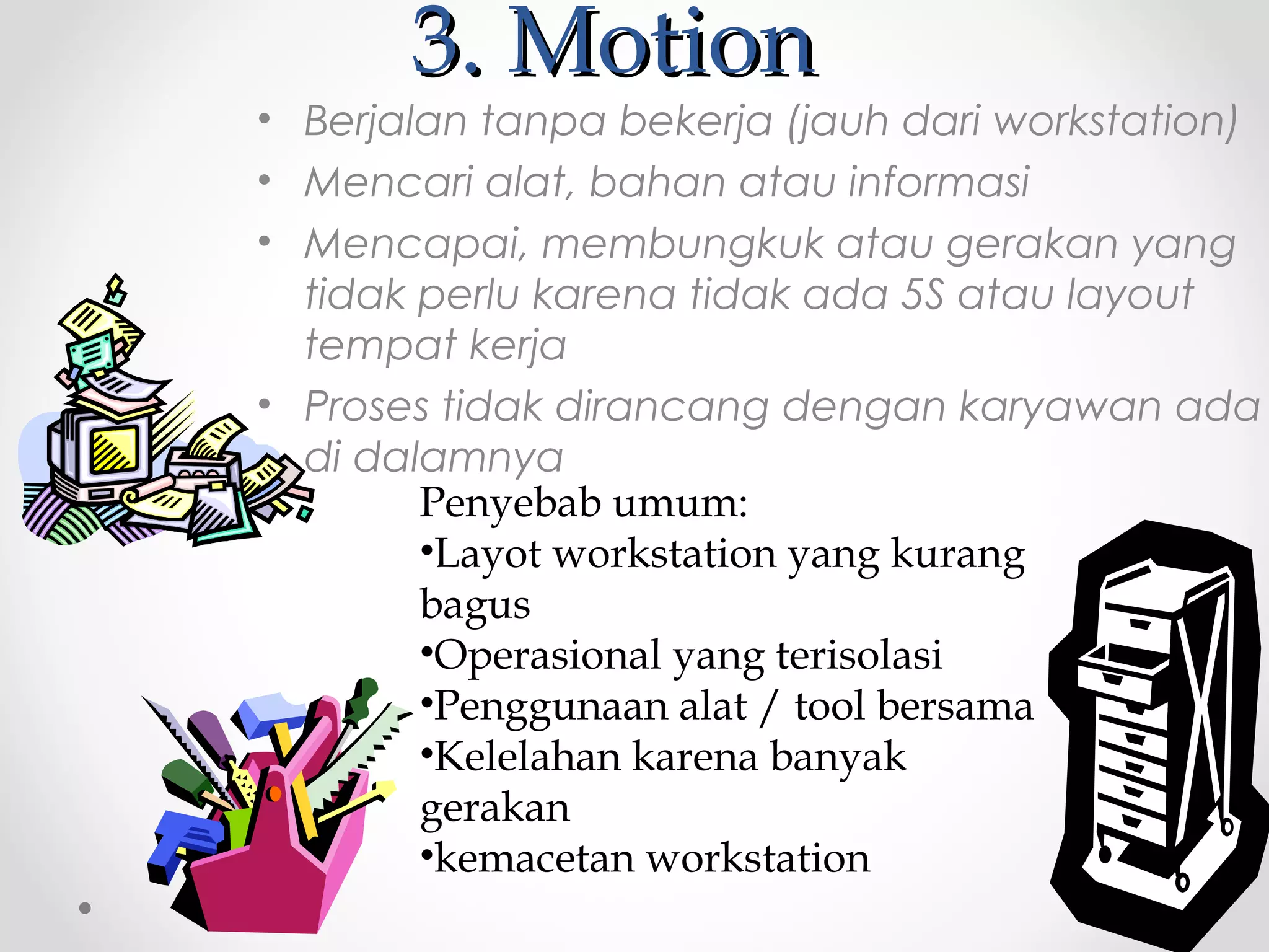 Identifikasi 8 Pemborosan di area Kerja | PPT