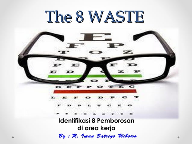 Identifikasi 8 Pemborosan di area Kerja | PPT