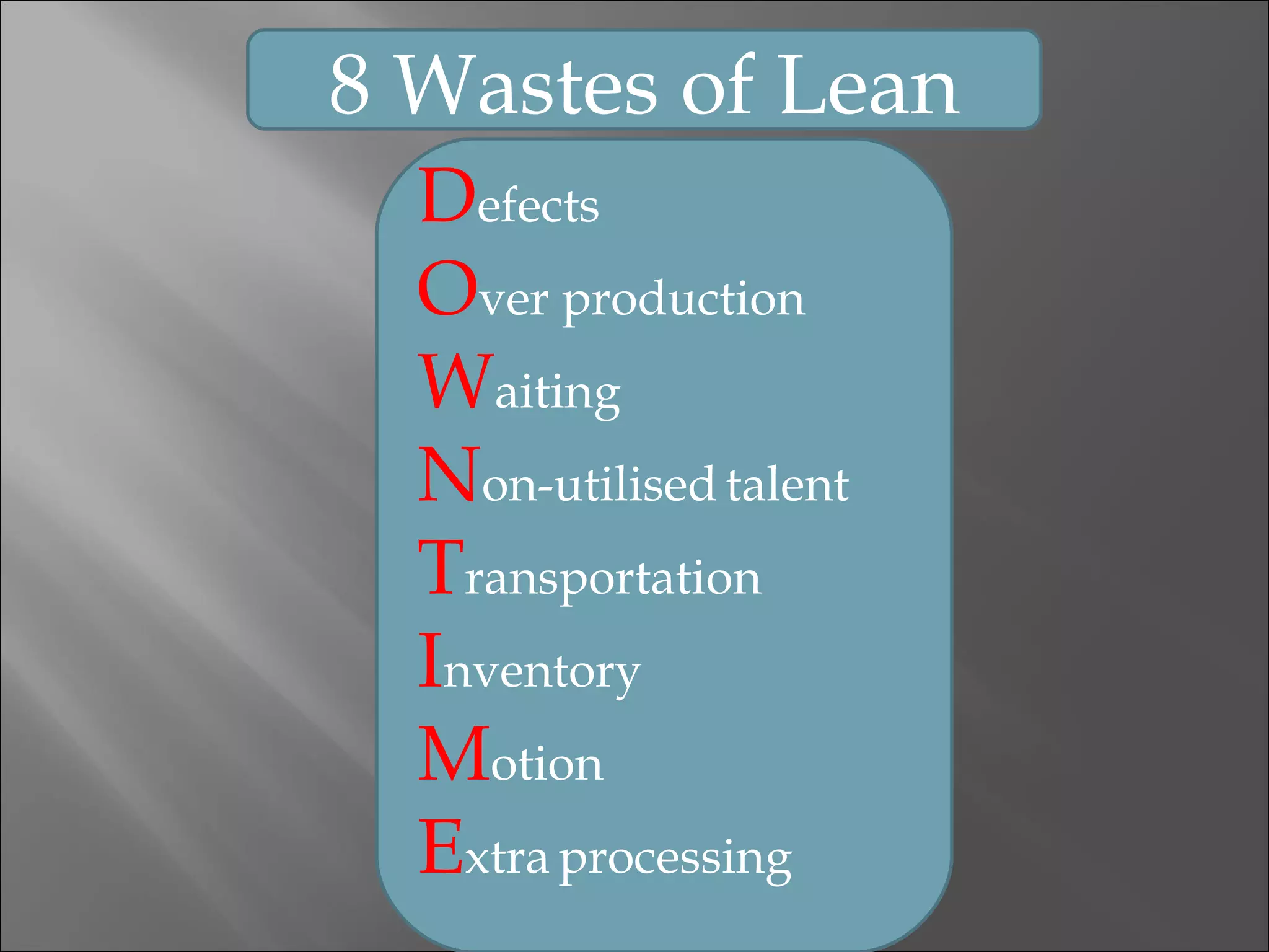 8 Wastes | PPT