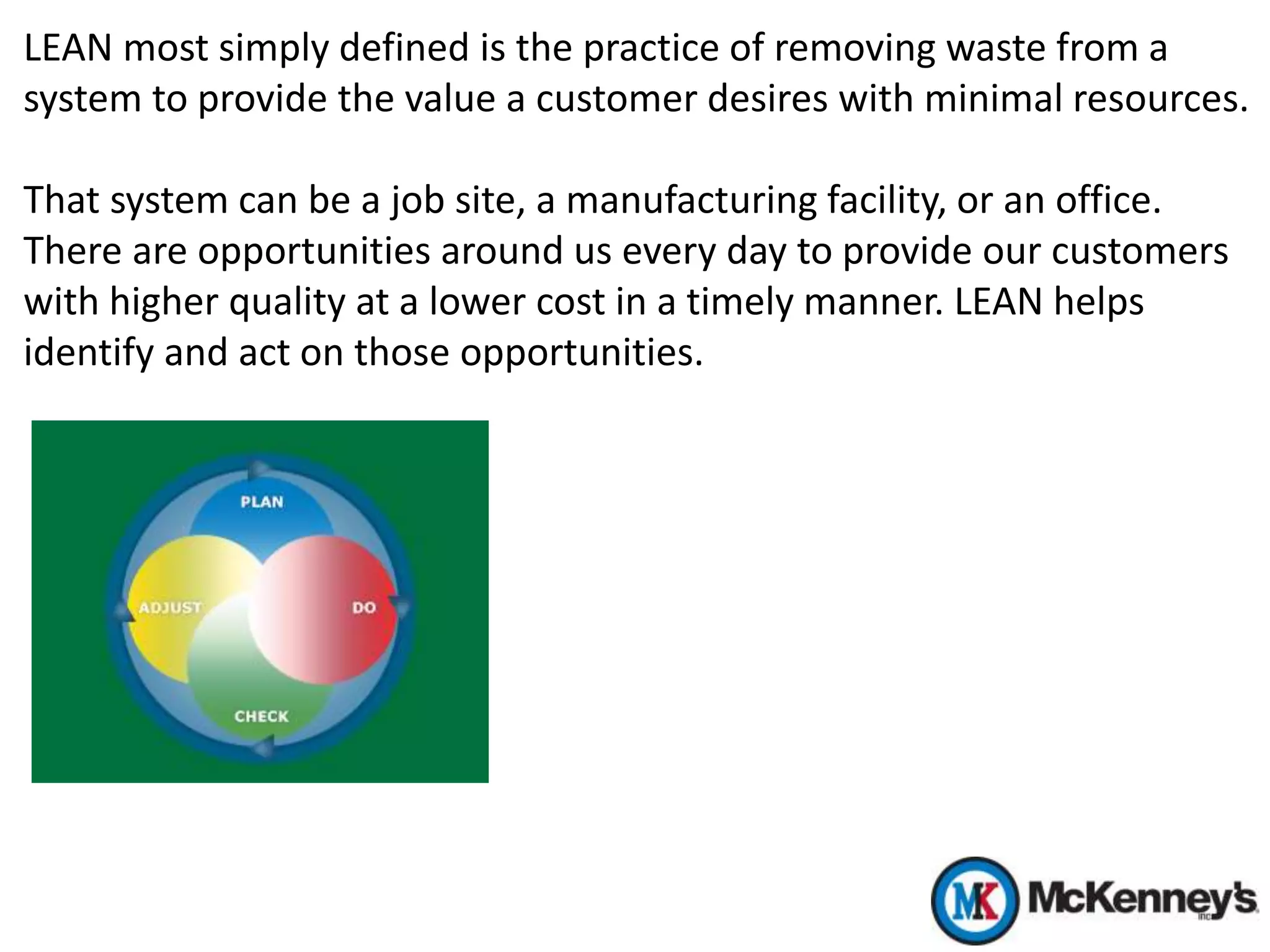 8 Wastes of LEAN Construction | PPTX