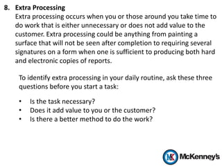 8 Wastes of LEAN Construction | PPTX