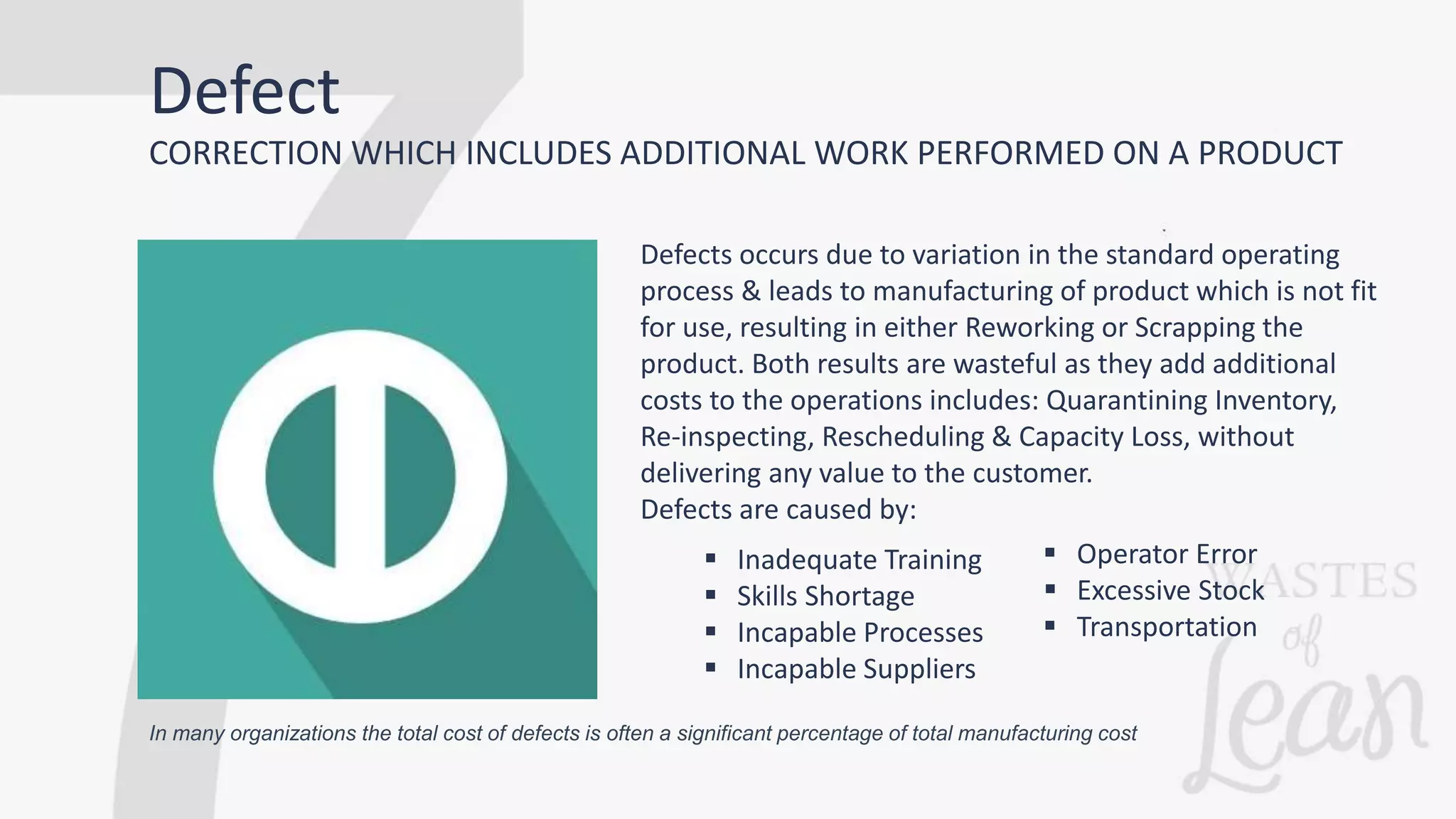 8 Wastes of Lean | PPTX