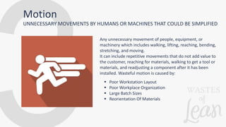 8 Wastes of Lean | PPTX