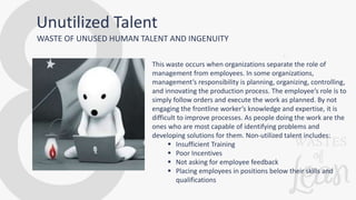 8 Wastes of Lean | PPTX