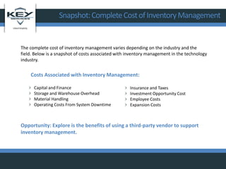 8 Ways To Cut Costs Using Vendor Managed Inventory | PDF