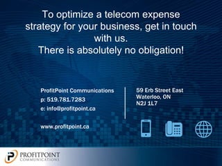 8 Ways to Optimize your Telecom Expense | PPTX