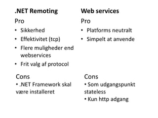 8 Distribueret programming - web services | PPT
