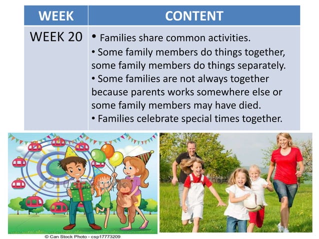 8 week curriculum presentation | PPTX