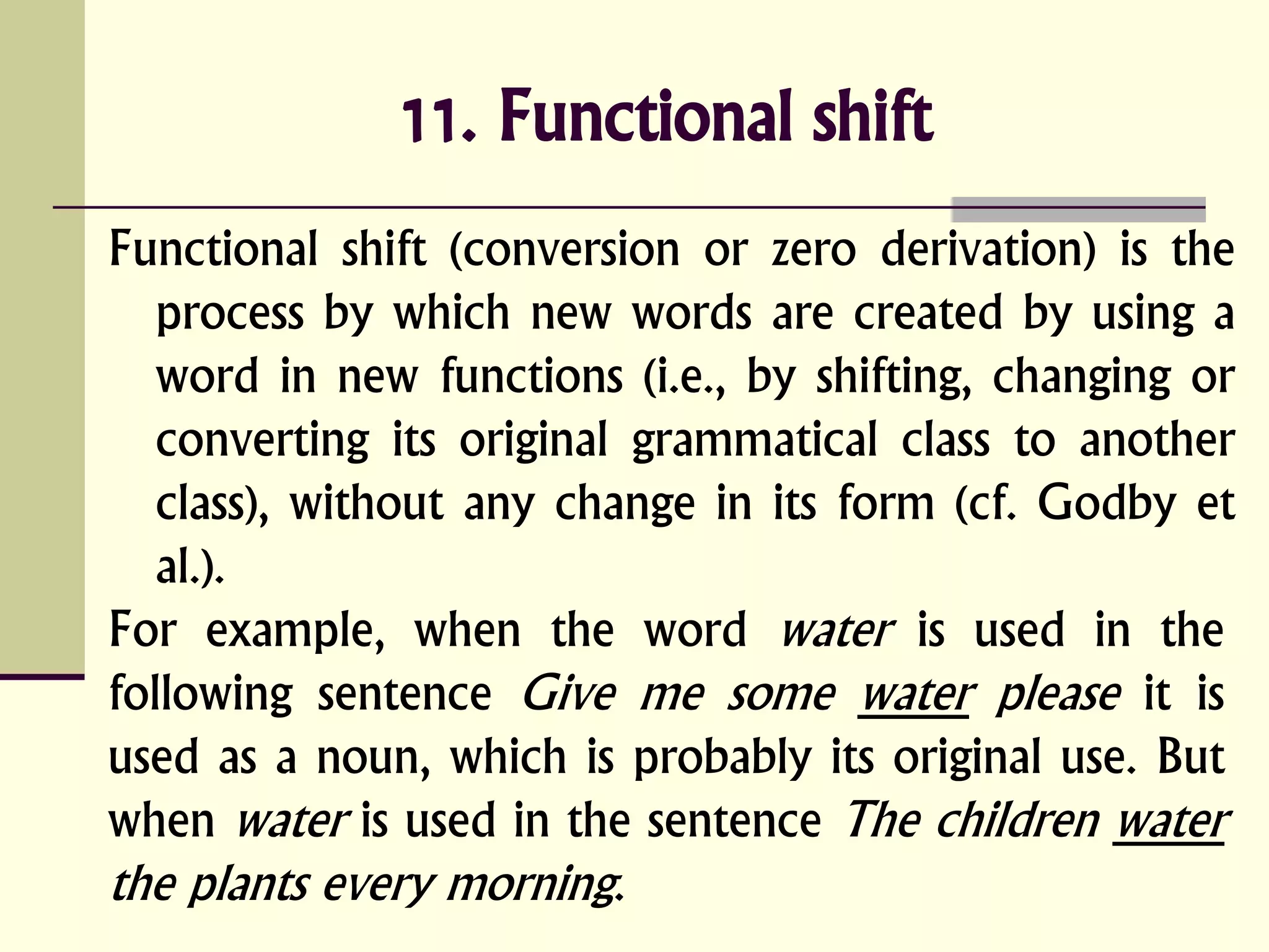 8 word formation | PDF