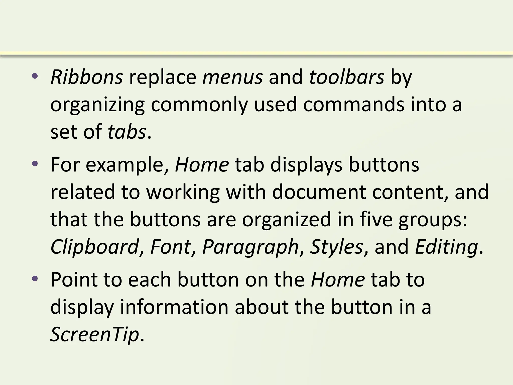 Introduction to Microsoft Word Processor | PPTX