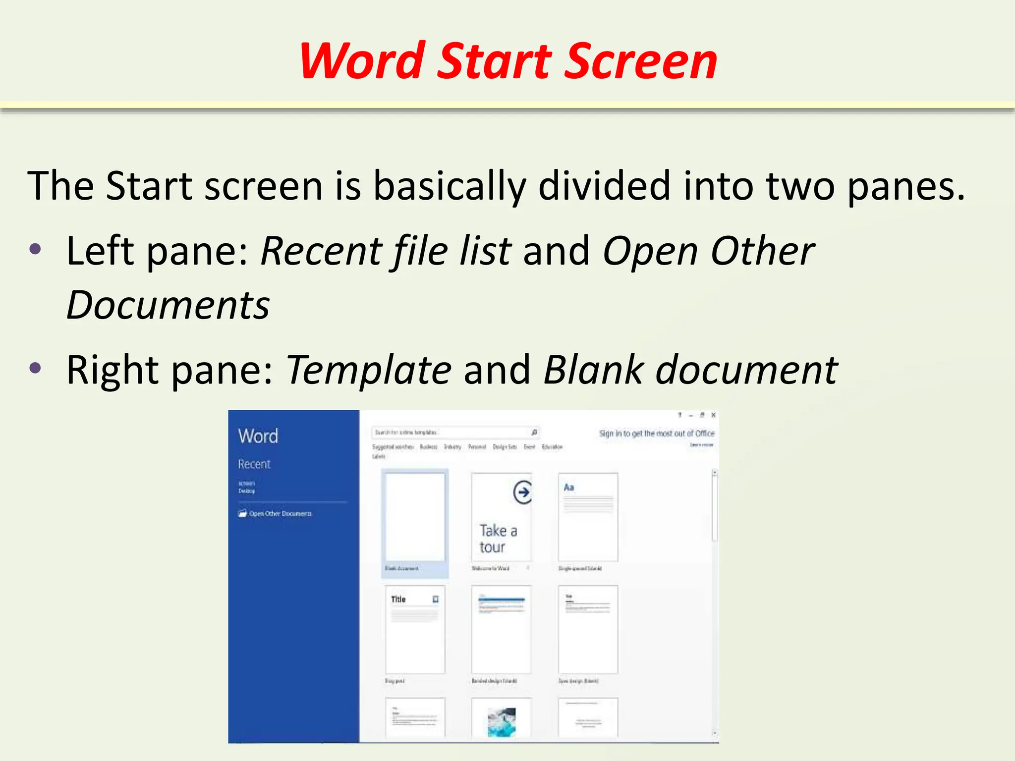 Introduction to Microsoft Word Processor | PPTX