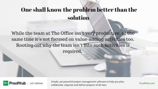 8 workplace productivity lessons we all learned from the office | PDF