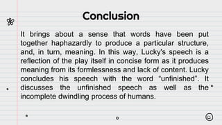 Significance_of_Luckys_Speech in 'Waiting for Godot'.pptx