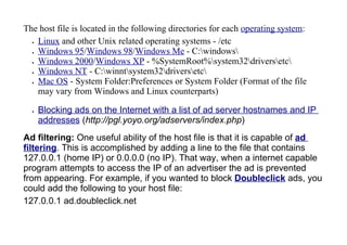 Internet Host Name | PPT