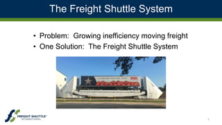Stephen Roop, Freight Shuttle International: Autonomous Freight ...